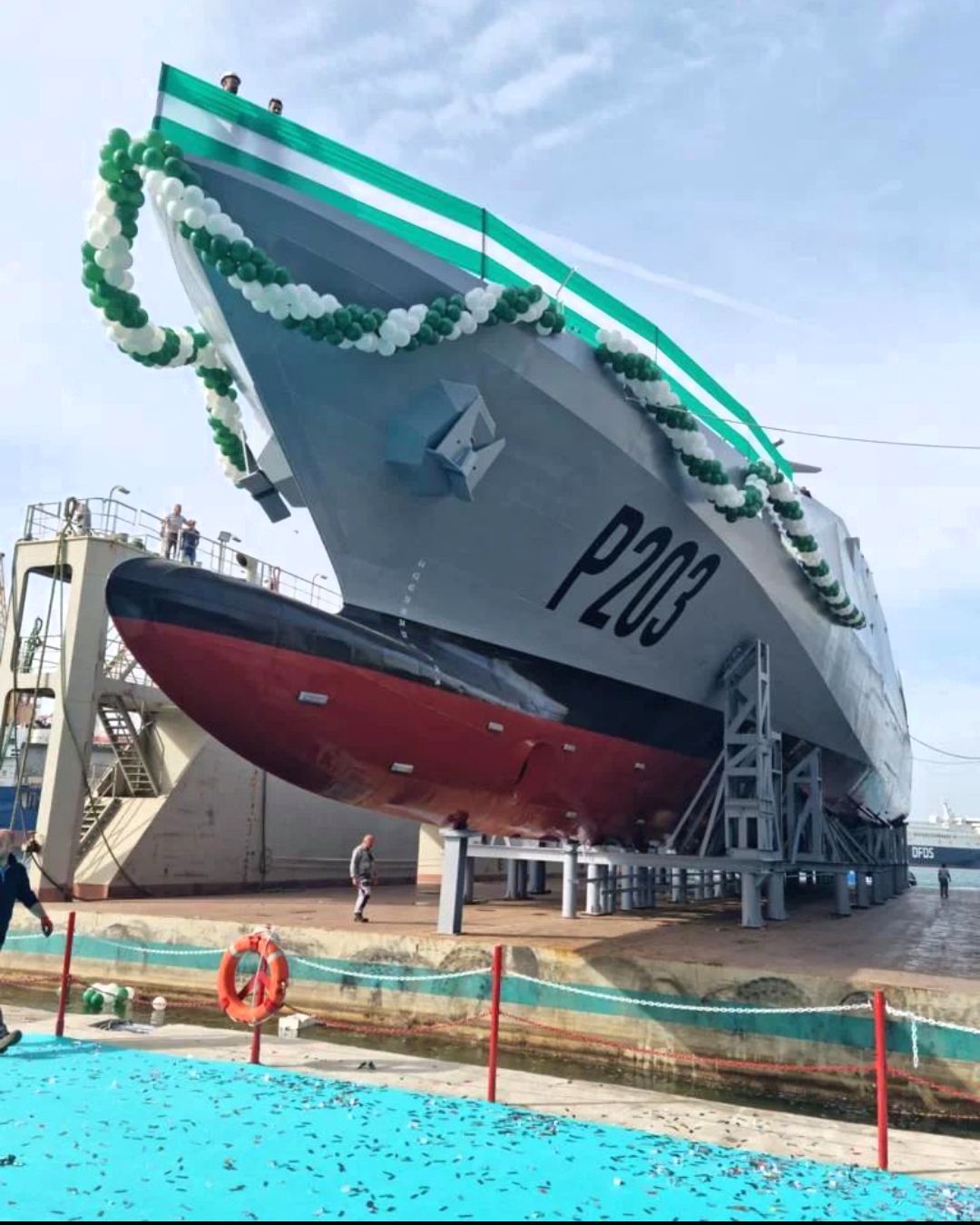 Nigerian Navy has unveils new offshore patrol vessel. – The Finder News